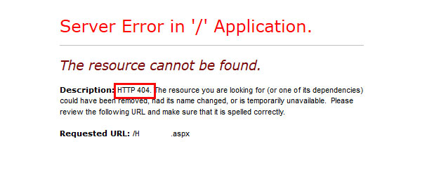 SERVER ERROR IN ‘/’ APPLICATION - CapraHost